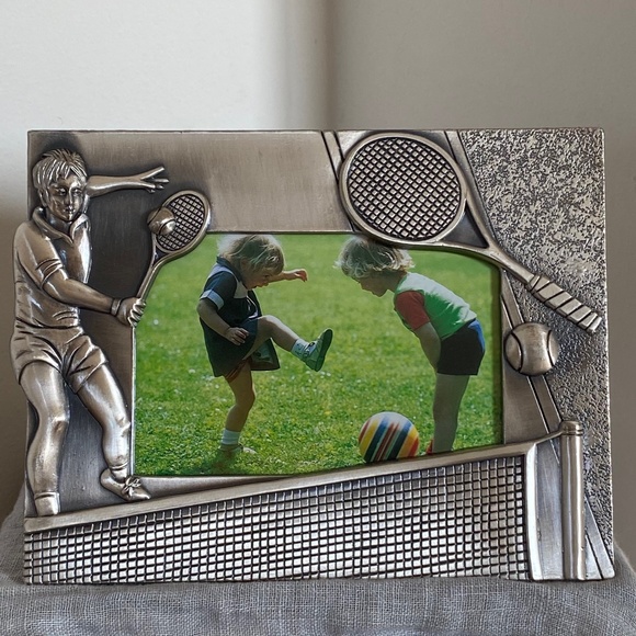 Linco | Accents | Linco Diecast Metal Boy Tennis Player Frame Bnib ...